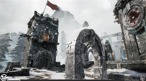 unreal tournament new screenshots shocasing latest dm map