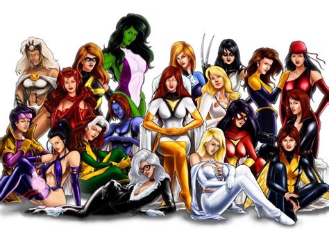 Famous Female Comic Characters