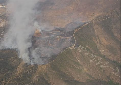 Declaran Alerta Roja Para Pudahuel Por Incendio Forestal Cerca De