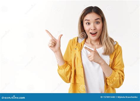 Enthusiastic Curious Sassy Flirty Redhead Woman Wear Makeup Cropped Top