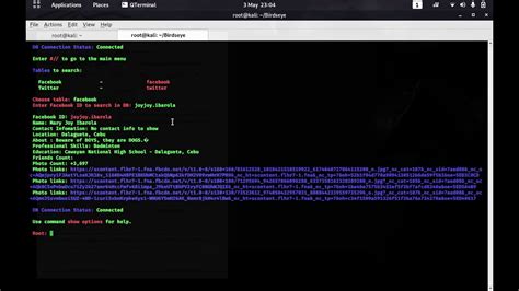 birdseye python web scraping tool for social media youtube