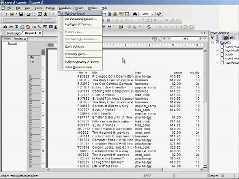 Crystal Reports For Beginners Part 7 Filtering Youtube