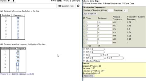 making frequency tables from data youtube
