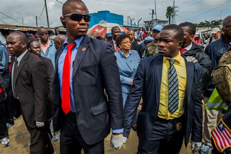 Liberias Ebola Crisis Puts President In Harsh Light The New York Times