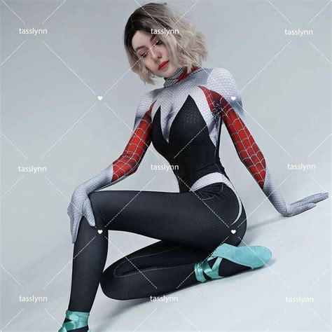 Anime Cosplay Gwenom Costume Sexy Gwen Stacy Cosplay Halloween Costumes