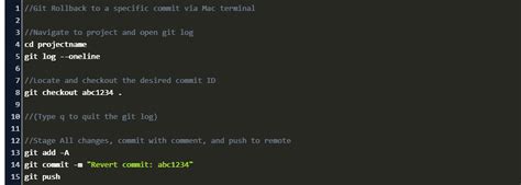 git revert commit stack overflow code example