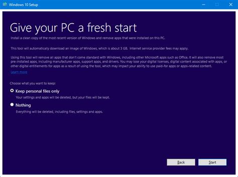 How To Refresh Your Windows 10 Pc With A Clean Installation Pureinfotech