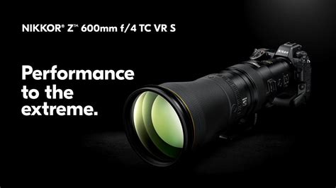 Nikkor Z 600 Mm F 4 Tc Vr S Super Téléobjectif Avec Téléconvertisseur