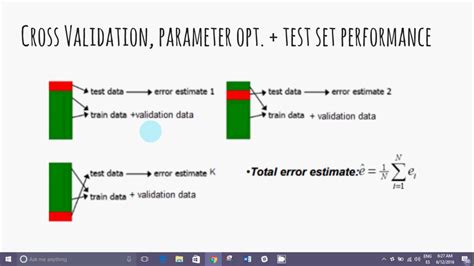 practical machine learning 7 6 cross validation error analysis youtube