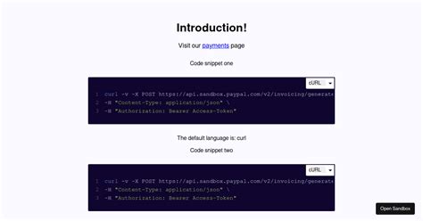 react code block complete codesandbox