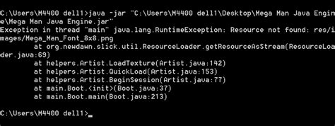 java can t load resources when running the code from an