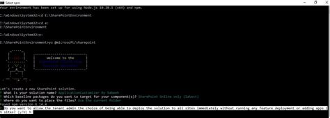 sharepoint 2 steps to create a spfx extension application customizer