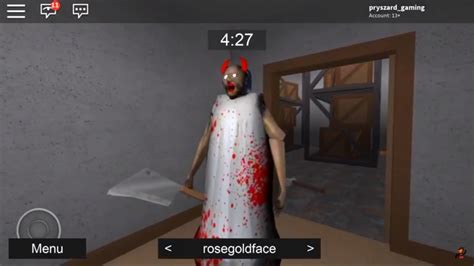 Roblox Granny Walkthrough Part 24 Android Ios Gameplay Hd Youtube