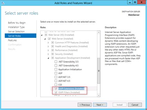 it world isapi tomcat redirector on iis 8 of windows server 2012