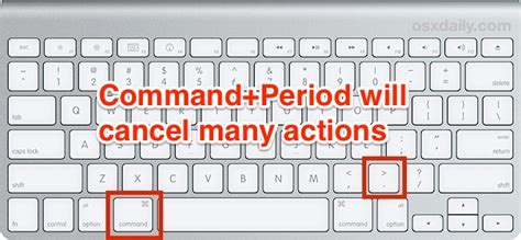 learn the 2 “cancel” button keyboard shortcuts in mac os x to close