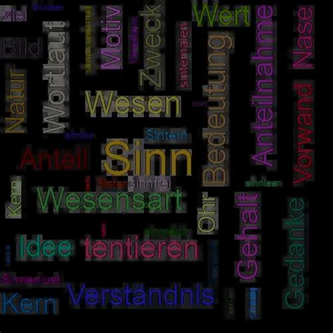 Sinn Synonym Lexikothek • Ein Anderes Wort Für Sinn