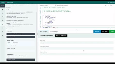 hackerrank test how to youtube