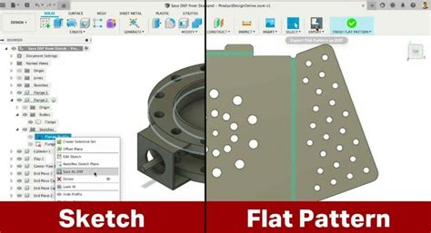 4 ways to export a dxf from fusion 360 sendcutsend