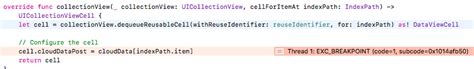 ios collectionview fatal error index out of range more cells
