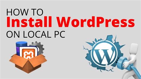 how to install wordpress on localhost by xampp youtube