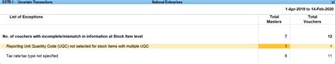 how to resolve incomplete mismatch in information in tallyprime gstr 1