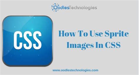 how to use sprite images in css