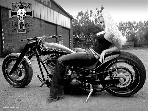 Chopper Girls Motorcycle Wallpaper Wallpapersafari