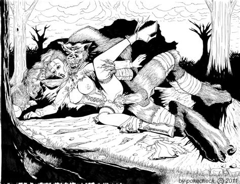 red riding hood caught by the werewolf by pokecheck