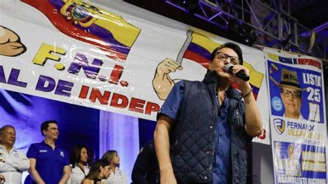 Vídeo Candidato à Presidência No Equador é Morto A Tiros Após Realizar