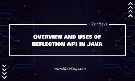 overview and uses of reflection api in java h2kinfosys blog