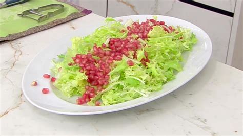 Ensalada De Aguacate Naranja Y Granada Refrescante Saludable Y