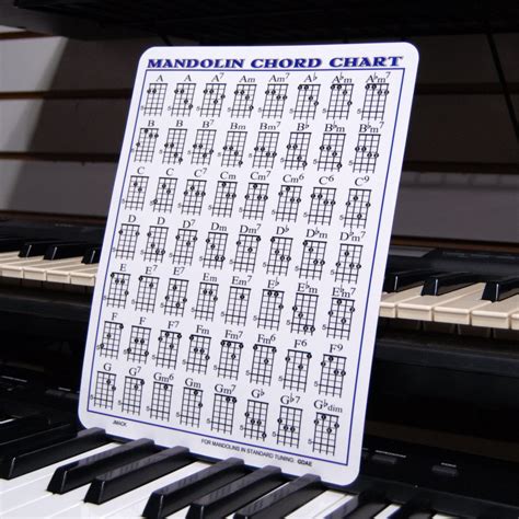 Mandolin Chord Chart For Mandolin Etsy Canada