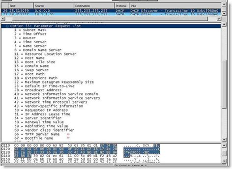 troubleshooting pxe boot with network protocol analyzer