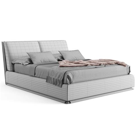 Giorgetti Adam Bed 3d Model Cgtrader