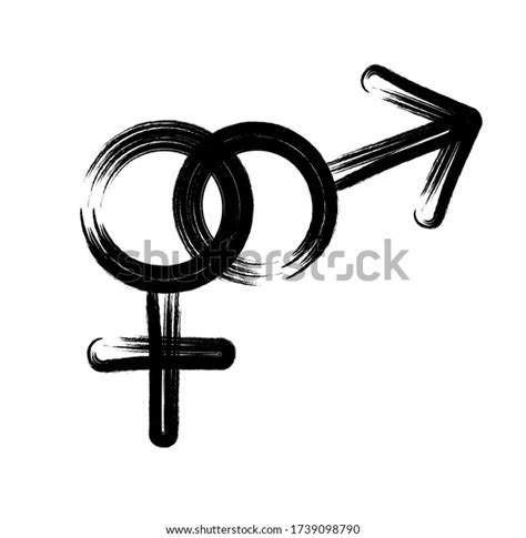 Female Male Sex Iconsymbol Men Women Stock Vector Royalty Free