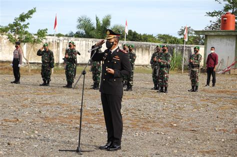 Kapolres Nagan Raya Pimpin Upacara Ziarah Nasional Hari Pahlawan Ke