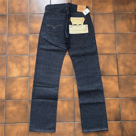 バレンシア工場製 1947年モデル Levis 501xx 47501 0117 W34 L36 デッドストック 米国製 リジッド 片面