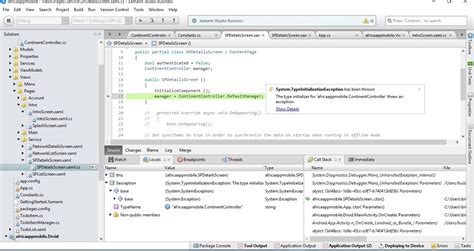 database how to load data from azure to a xamarin form using data