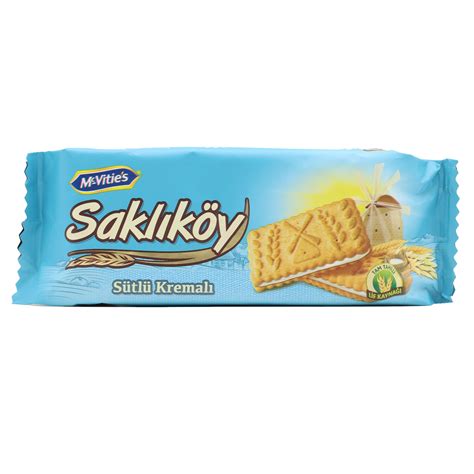 Ulker Saklikoy Biscuits W Milk Cream 3 5 Oz 100 Gr Qualita Food Store