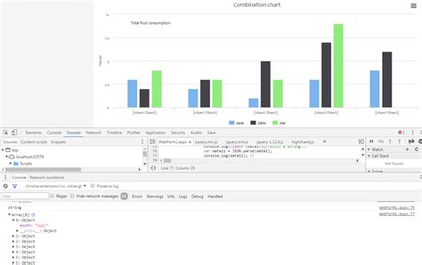 javascript data in highchart json format is correct stack overflow