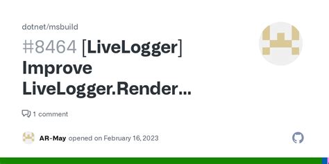 [livelogger] improve livelogger render performance · issue 8464