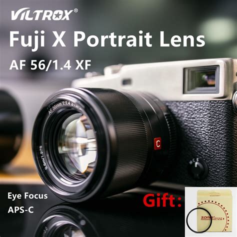 Viltrox 56mm F1 4 Stm เลนส์ออโต้โฟกัสสําหรับกล้อง Fuji X Mount