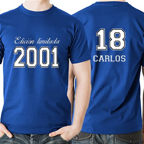 Camiseta Personalizada Cumpleaños Calledelregalo Es
