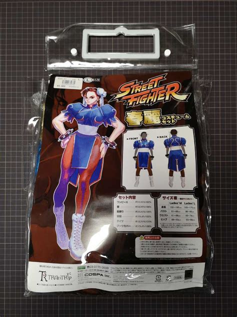 【未使用】【未開封】trtrantrip製 公式品 Street Fighter 春麗 コスチュームセット Ladies Lサイズ 検索