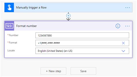 number formatting in a flow power automate d365 demystified mobile