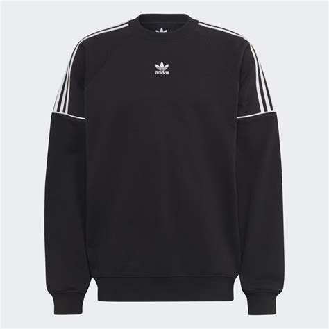 Clothing Adidas Rekive Crew Sweatshirt Black Adidas South Africa