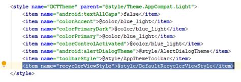 app crashing when trying to use recyclerview on android 5 0 gang of