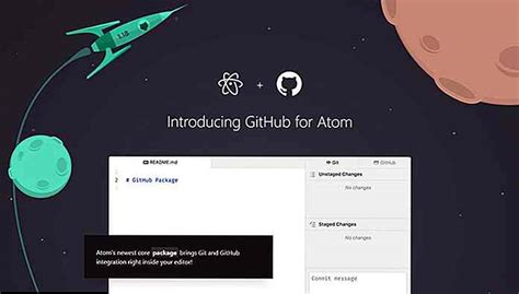 comment gérer les projets git et github avec atom hideout