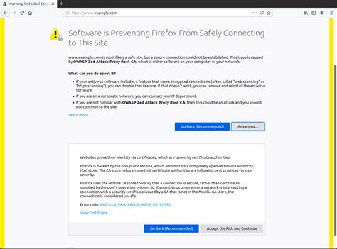 fixing antivirus errors mozilla security blog