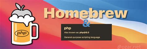 how to install php 8 to macos big sur using homebrew